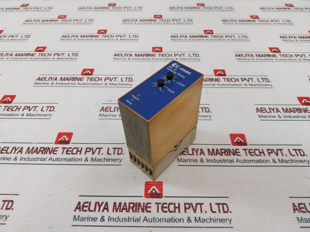 C-mac Rv 12-1-0-024 Voltage Relay 1 Pole 8A/250Vac – Aeliya Marine Tech