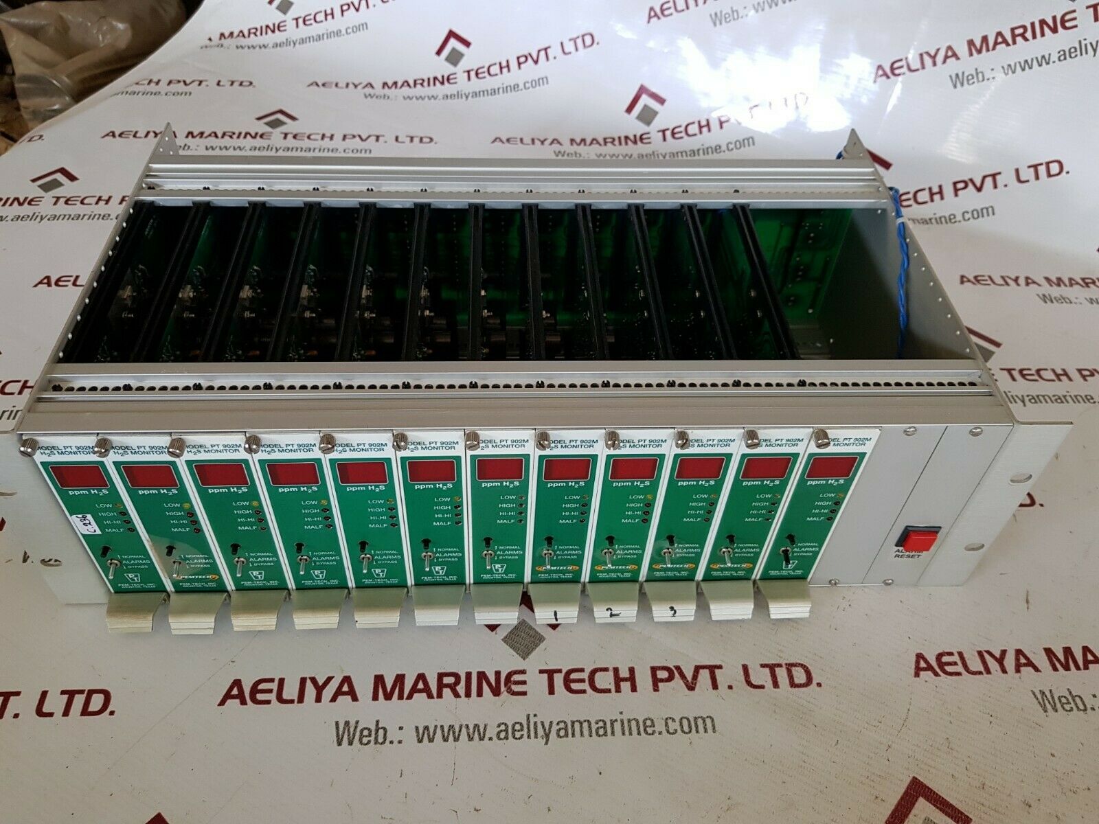 Pem-tech pt 902m h2s monitor panel – Aeliya Marine Tech