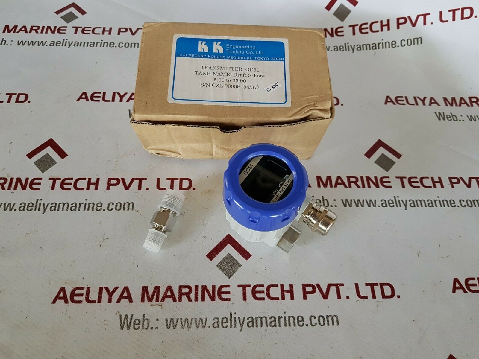 Nagano keiki gc51 pressure transmitter – Aeliya Marine Tech