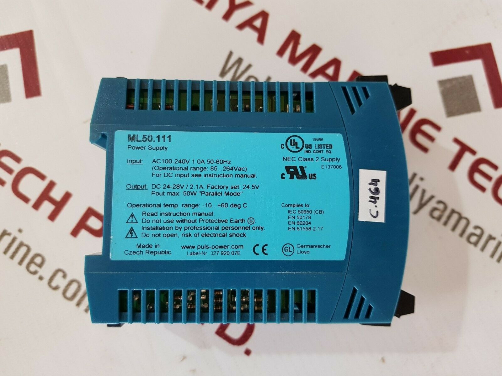 puls ml50.111 power supply – Aeliya Marine Tech