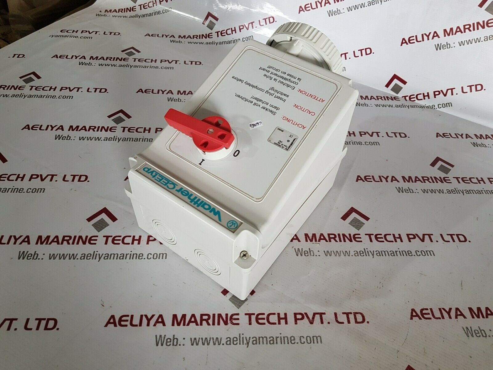 Walther wall socket ae 169 socket double lock 63a-6h 230/400v~ – Aeliya ...