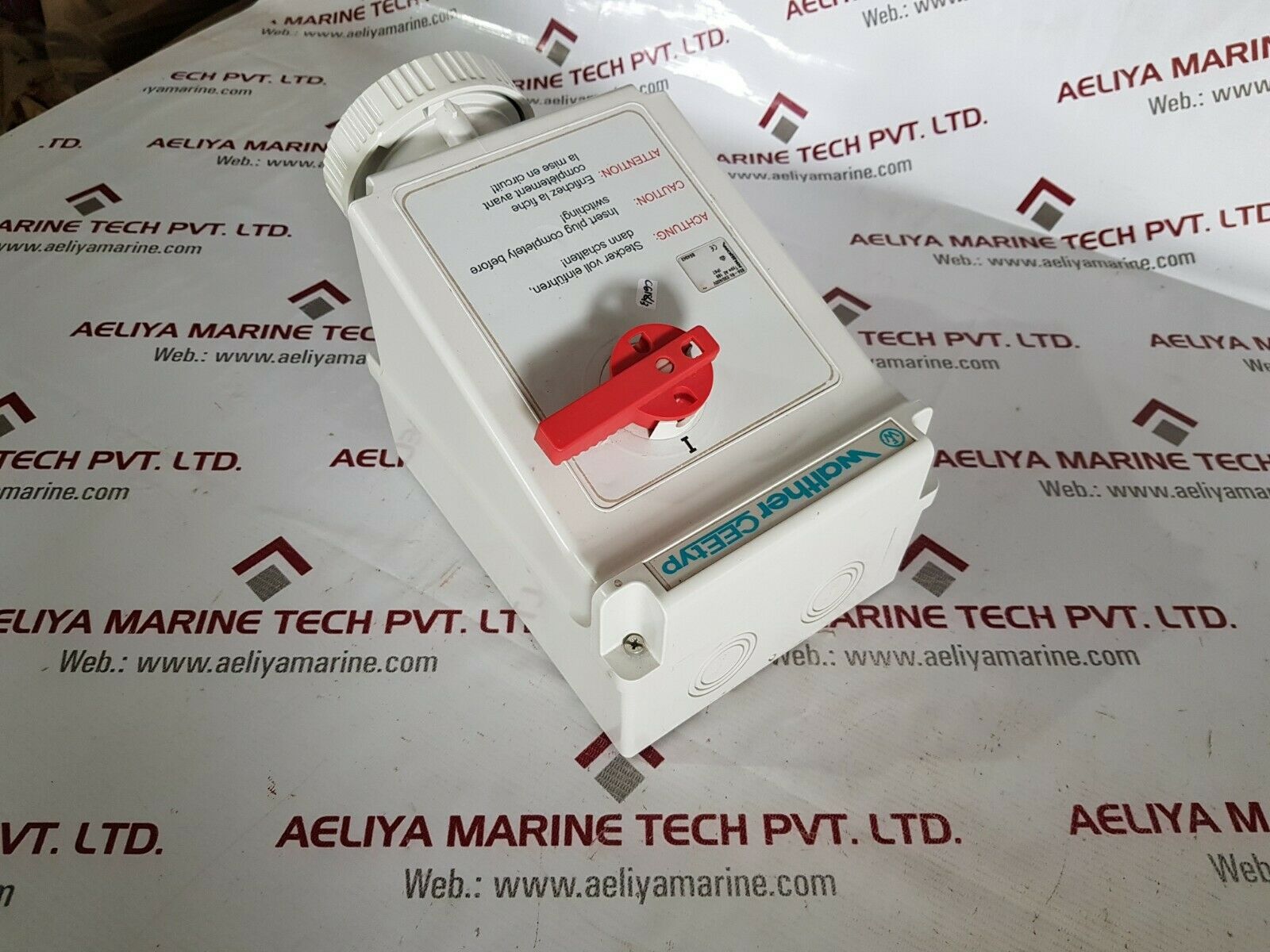 Walther wall socket ae 169 socket double lock 63a-6h 230/400v~ – Aeliya ...