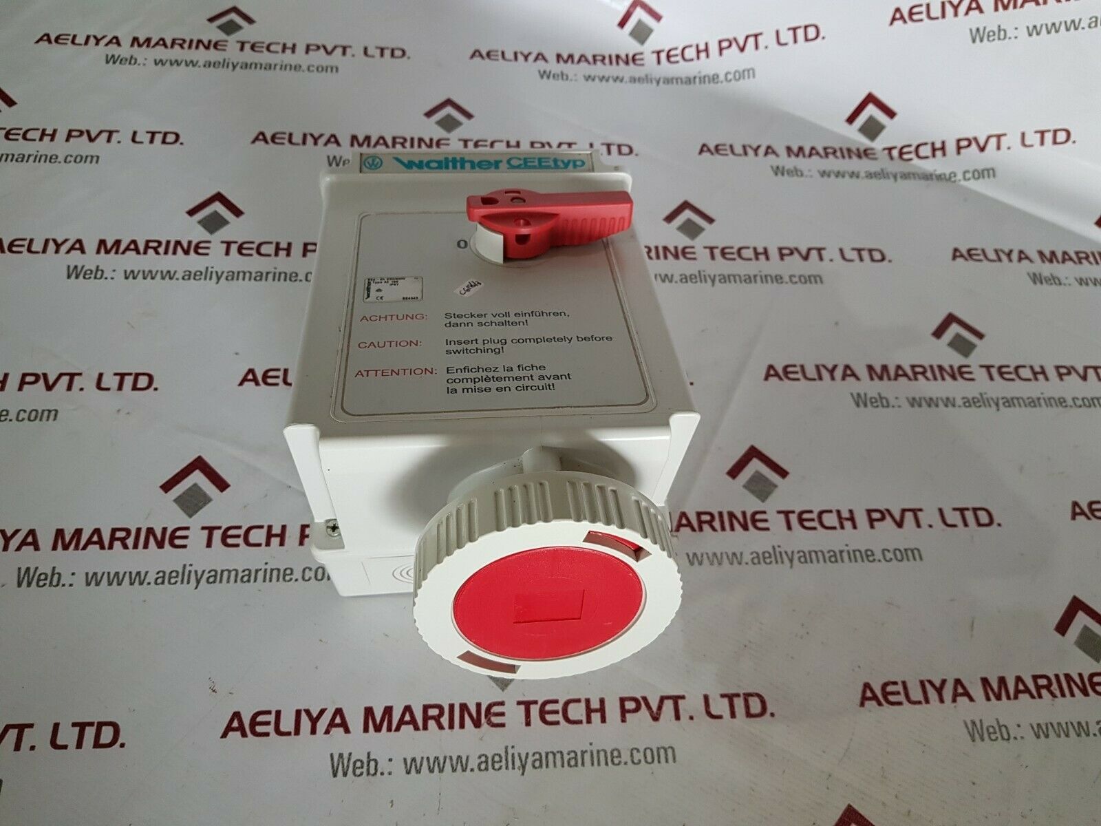 Walther wall socket ae 169 socket double lock 63a-6h 230/400v~ – Aeliya ...