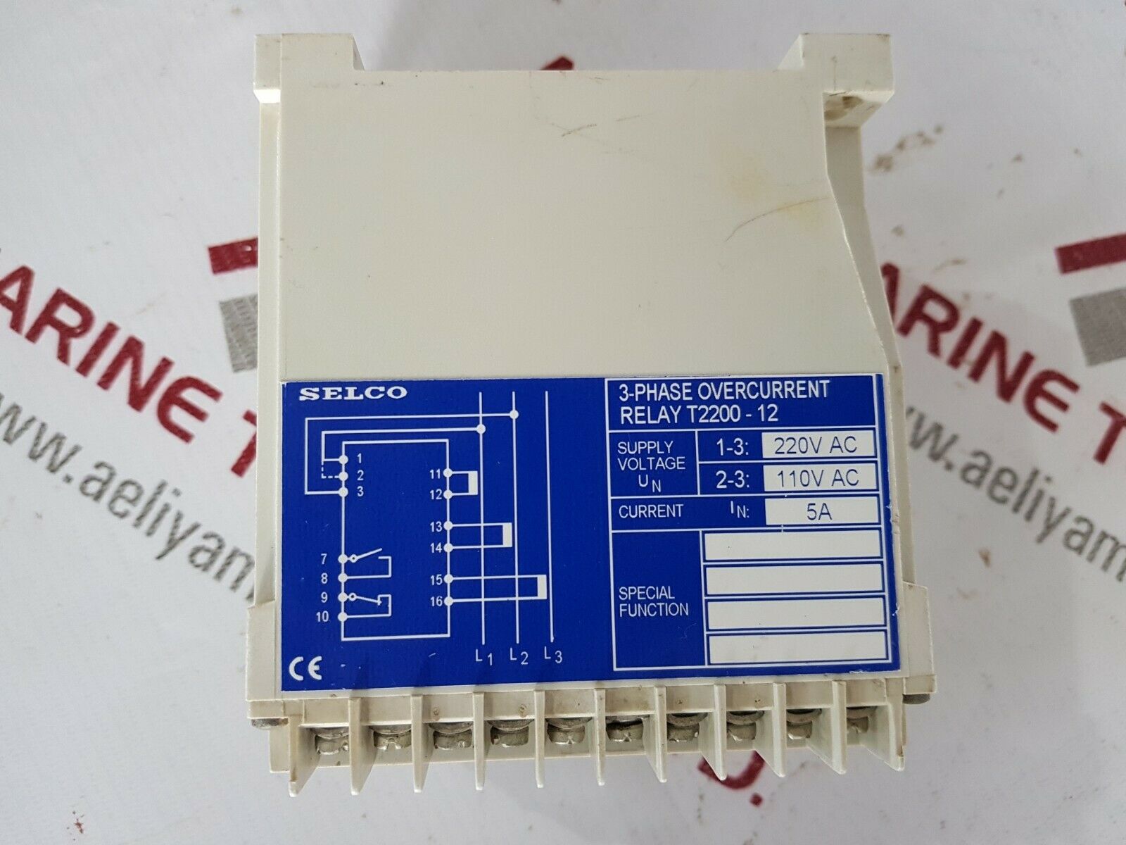Selco T2200-12 3-Phase Over Current Relay 220V AC Protection – Aeliya ...