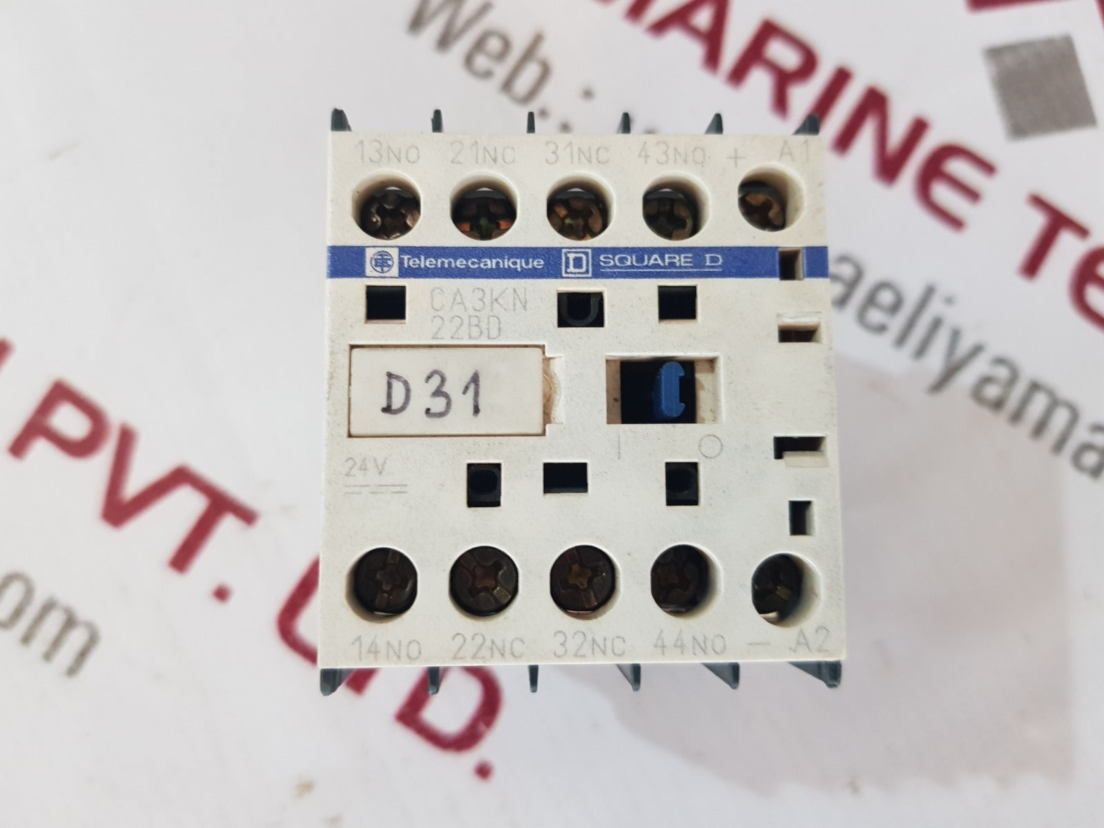 Telemecanique Square D Control Relay Ca3Kn22Bd Coil 24V – Aeliya Marine ...
