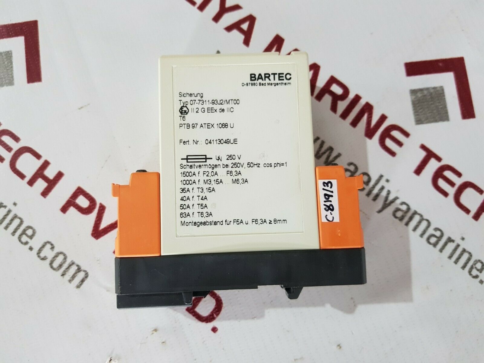 Bartec 07-7311-93J2/Mt00 Relay 250V – Aeliya Marine Tech