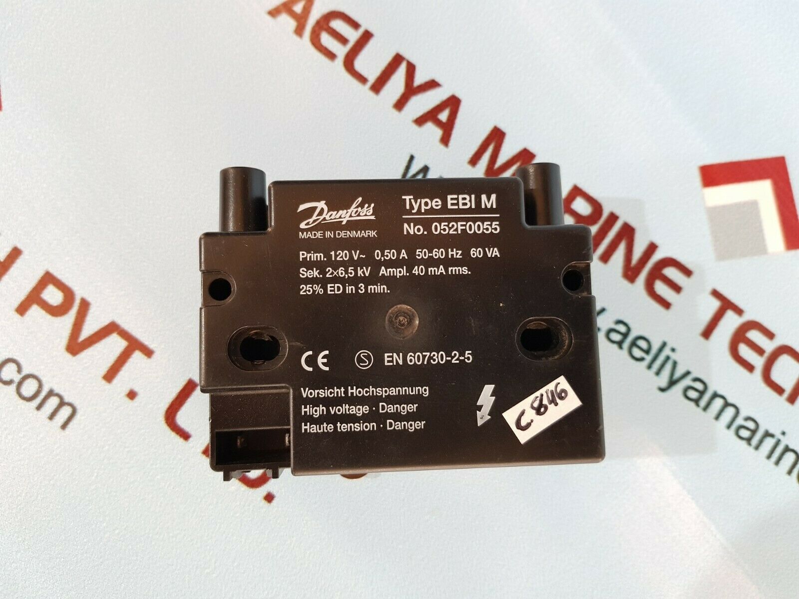 Danfoss ebI m 052f0055 transformer – Aeliya Marine Tech