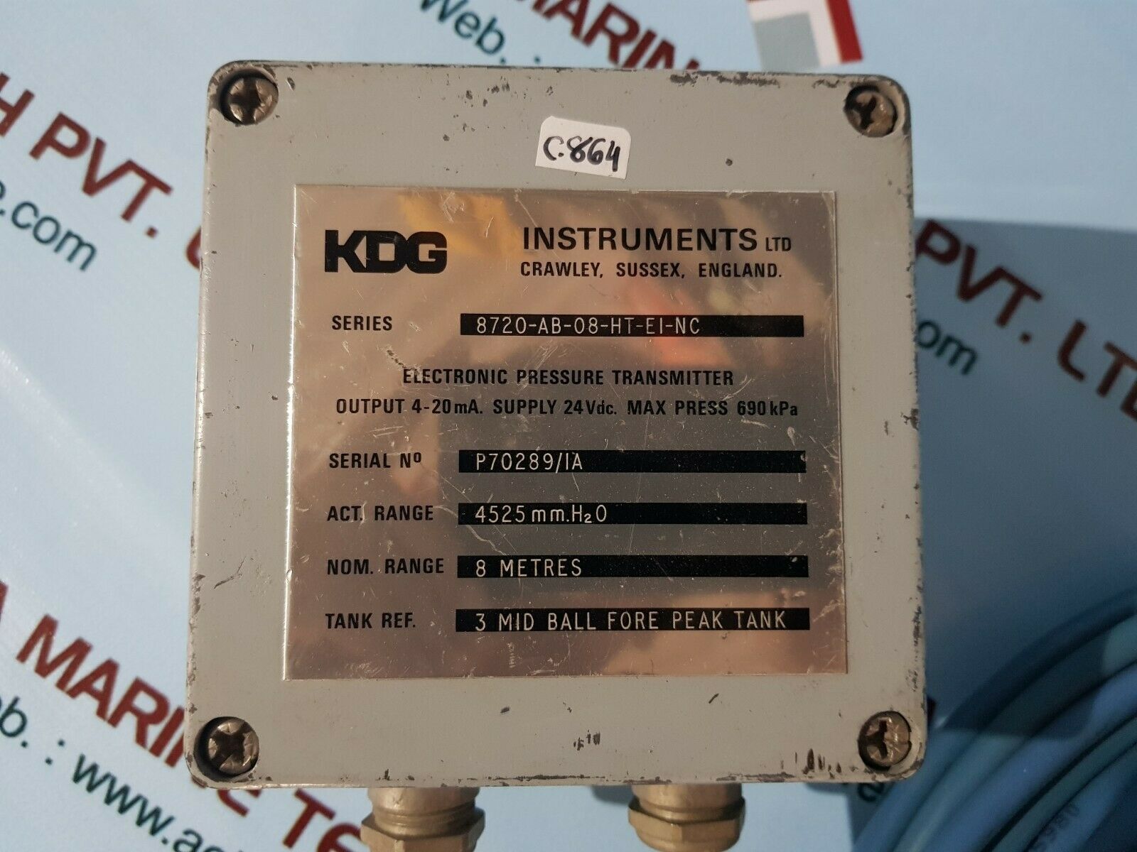 Kdg 8720-ab-08-ht-eI-nc electronic pressure transmitter – Aeliya Marine ...