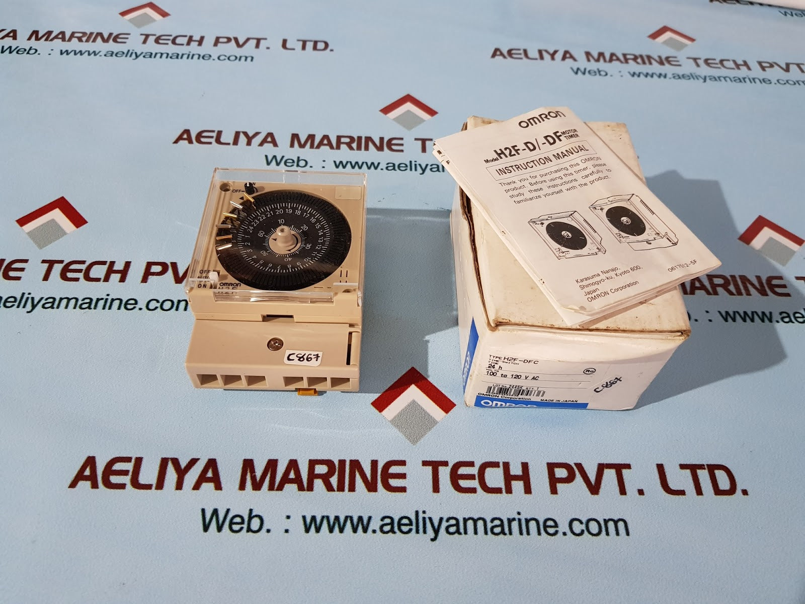 omron h2f-dfc time switch 250vac – Aeliya Marine Tech