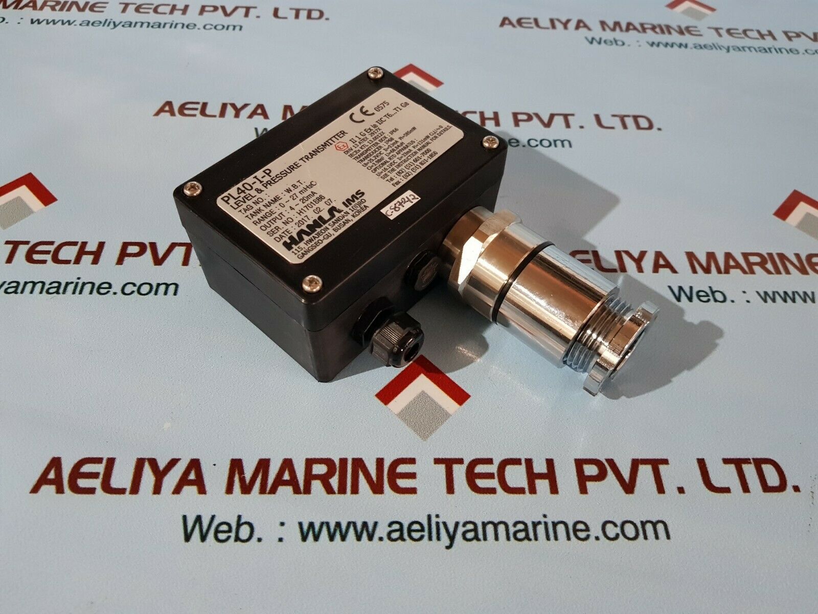 Hanla ims pl40-i-p level & pressure transmitter range 0~27 mh2o ...