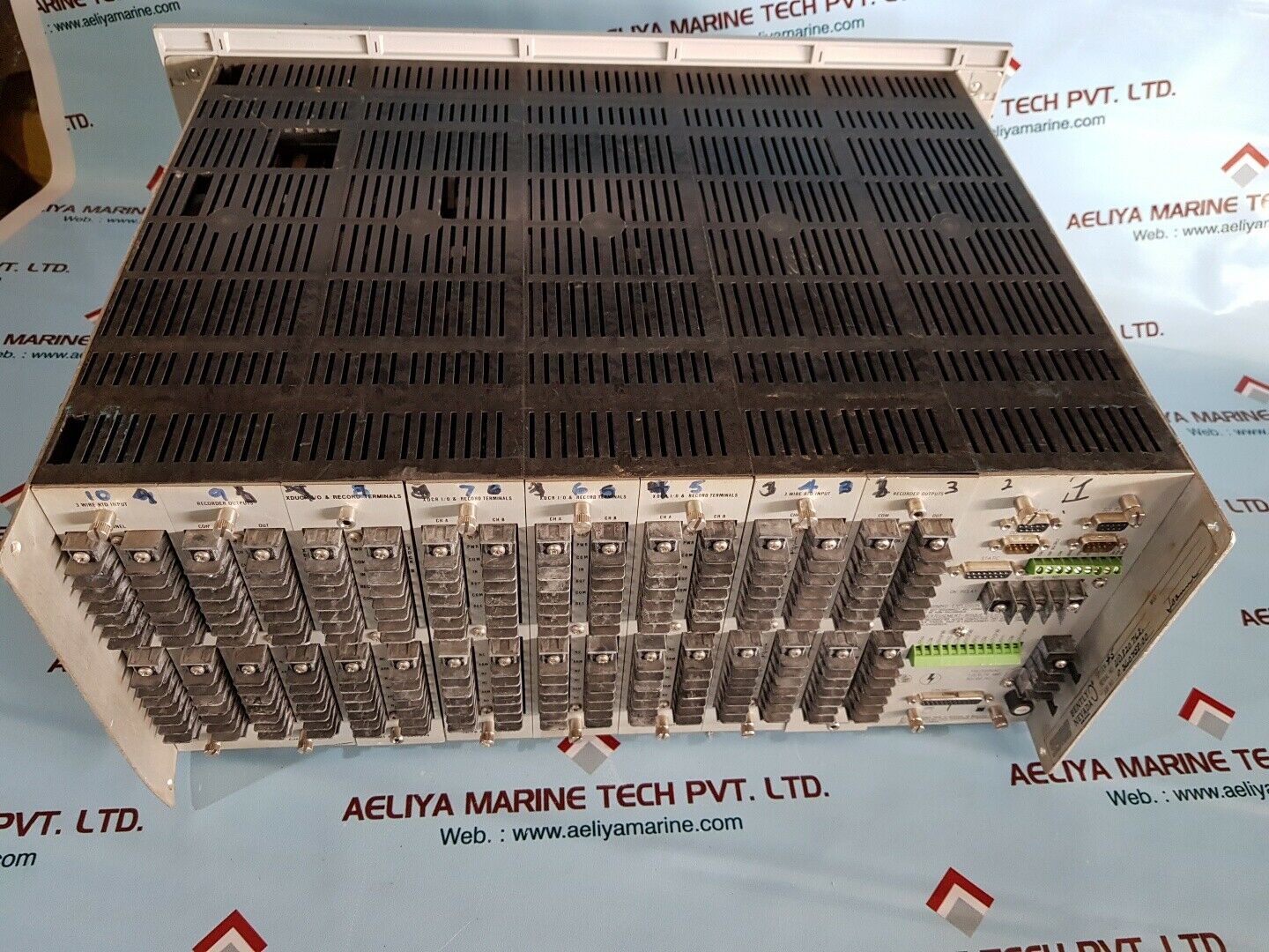 Bently Nevada 3300 System Rack Six Channel Temperature Monitor – Aeliya ...