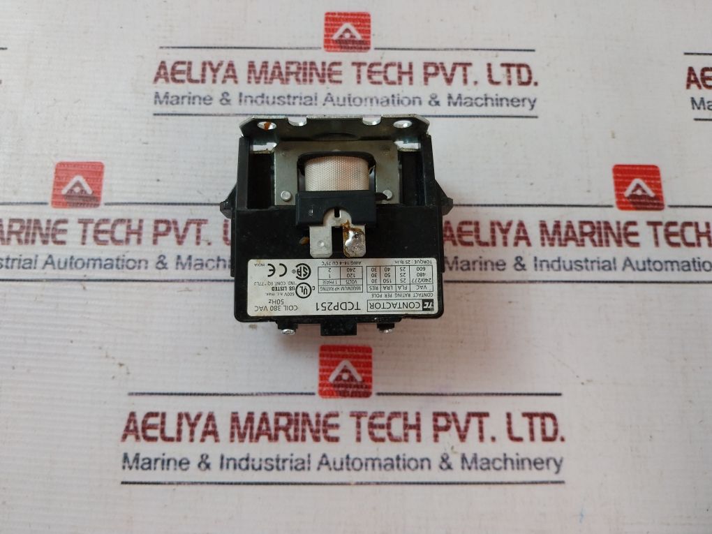 C&S Electric Tcdp251 Tc Contactor 600Vac 50Hz – Aeliya Marine Tech