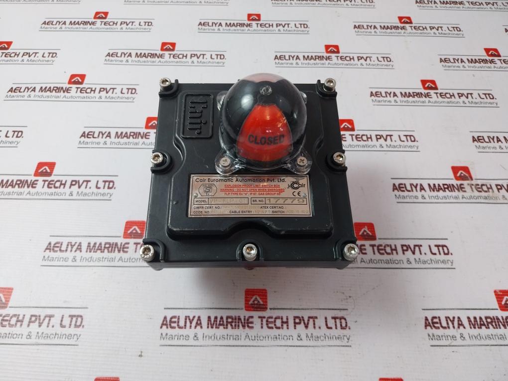Cair Vp-flp-01 Explosion Proof Limit Switch Box – Aeliya Marine Tech