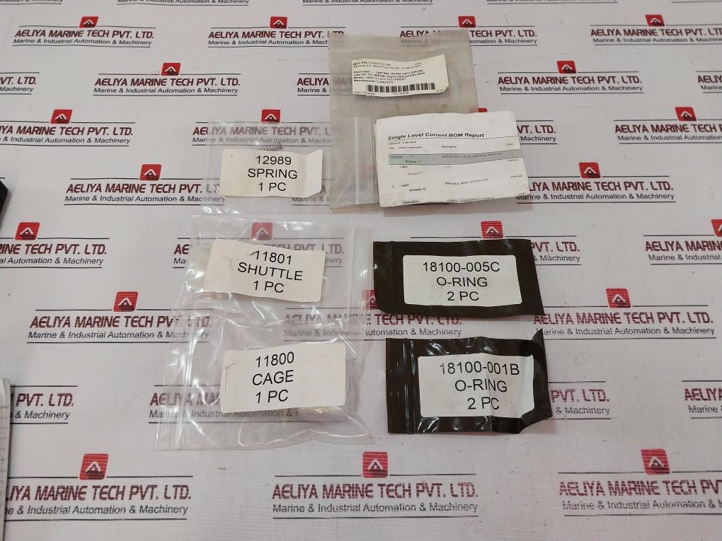 Cameron 2732077-01-99 Shuttle Valve Repair Kit 7074000 707-90238 3 Oh ...