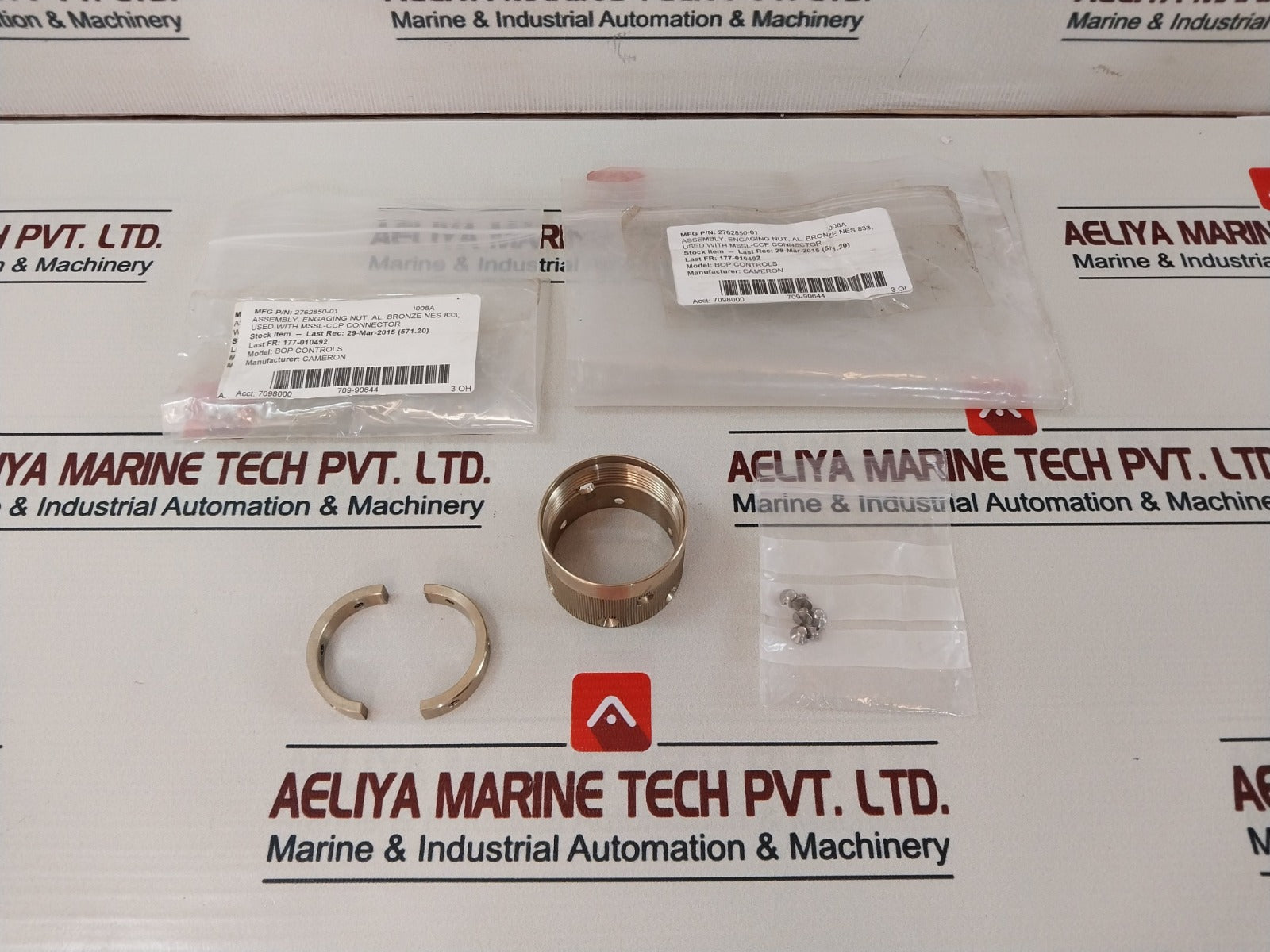 Cameron M02264 Engaging Nut Used With Mssl-ccp Connector Assembly Set ...