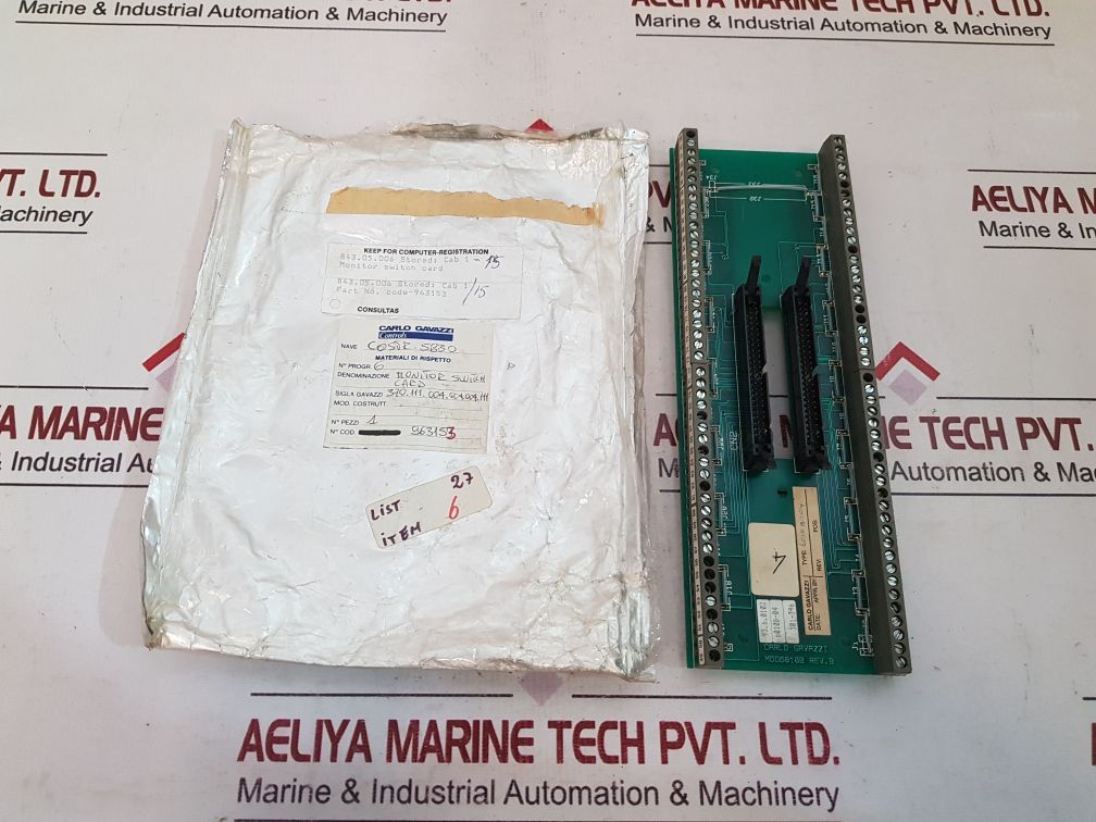 Carlo Gavazzi 6010B-04 Monitor Switch Card – Aeliya Marine Tech