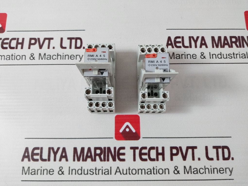 Carlo Gavazzi Rmi A 4 5 Relay With Zmi4Na Socket – Aeliya Marine Tech