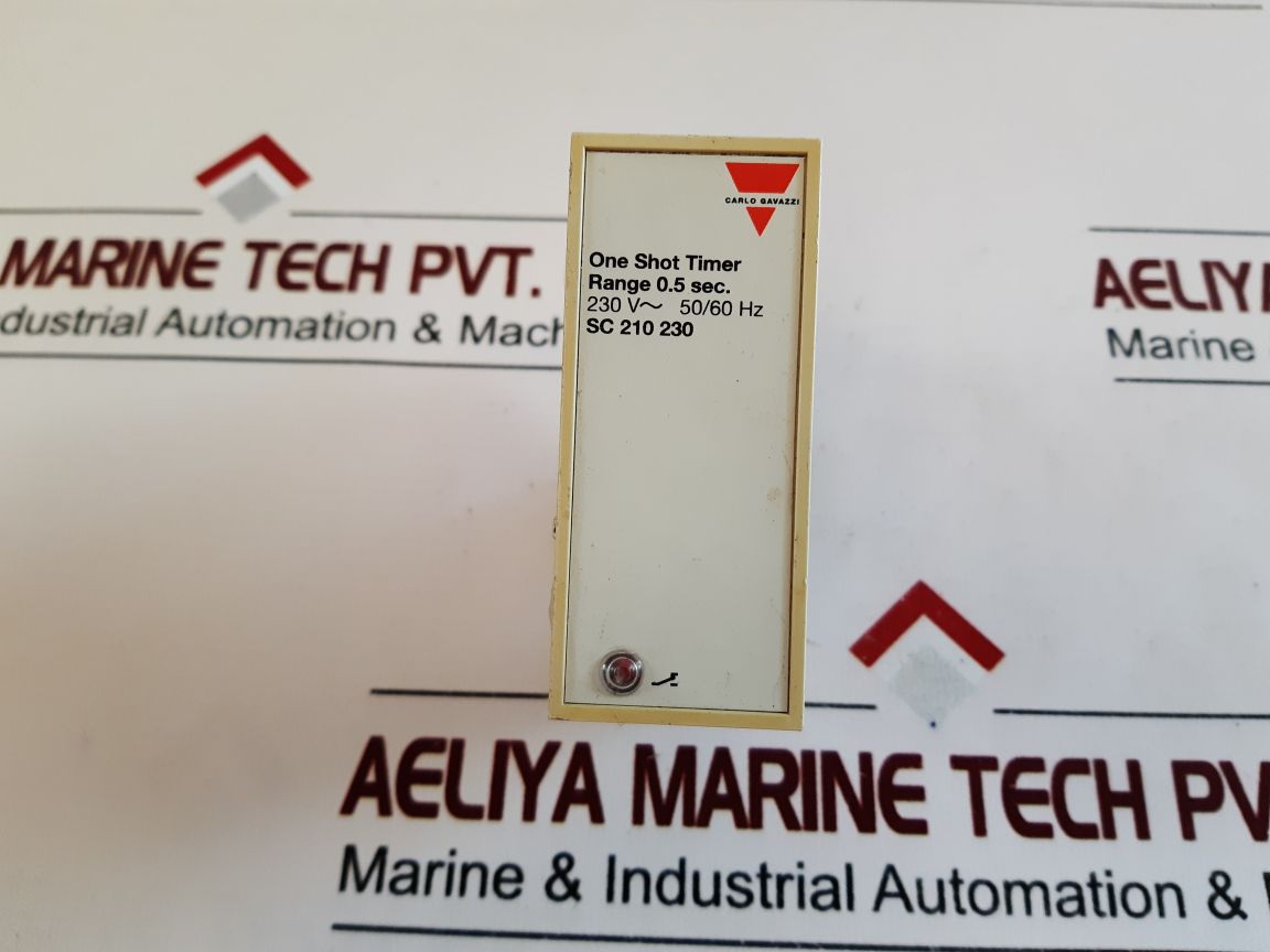 Carlo Gavazzi Sc 210 230 One Shot Timer – Aeliya Marine Tech
