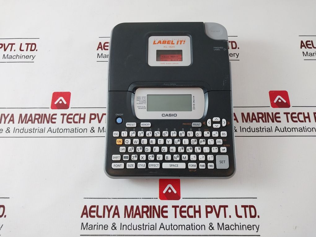 Casio Label It Kl-820 Printer – Aeliya Marine Tech®