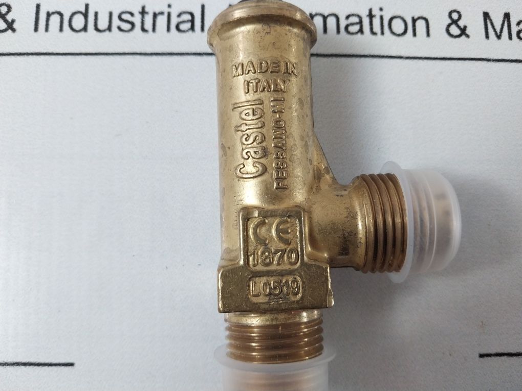 Castel 3060/45C240 Direct-loaded Safety Valve – Aeliya Marine Tech®