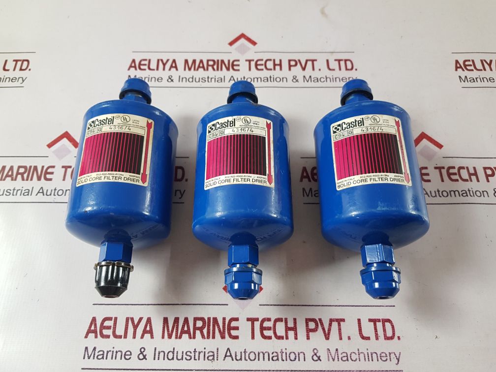 Castel c94 g 4316/4 solid core filter drier – Aeliya Marine Tech