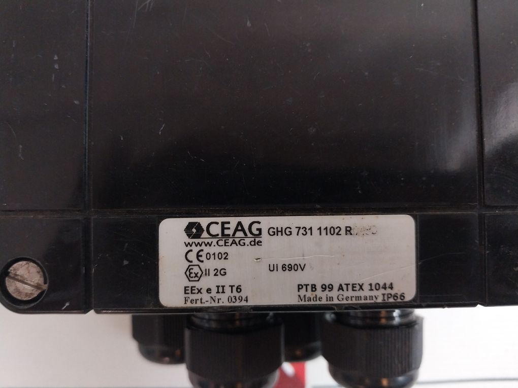 Ceag Ghg 731 1102 R Terminal Box – Aeliya Marine Tech