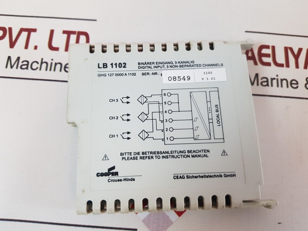 Ceag Lb 1102 Digital Input Module – Aeliya Marine Tech