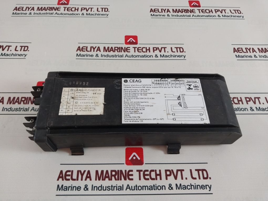Ceag Ve/Evg05218 – Aeliya Marine Tech