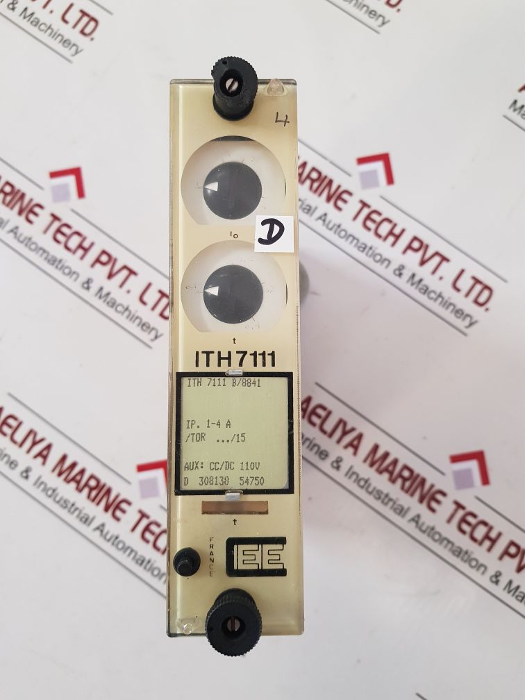 Cee Ith 7111 Zero Sequence Relay – Aeliya Marine Tech