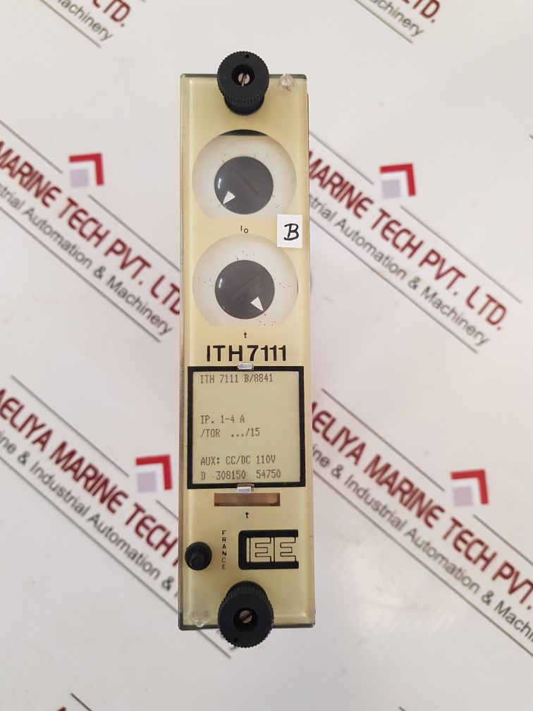 Cee Ith 7111 Zero Sequence Relay Ith 7111 B/8841 – Aeliya Marine Tech