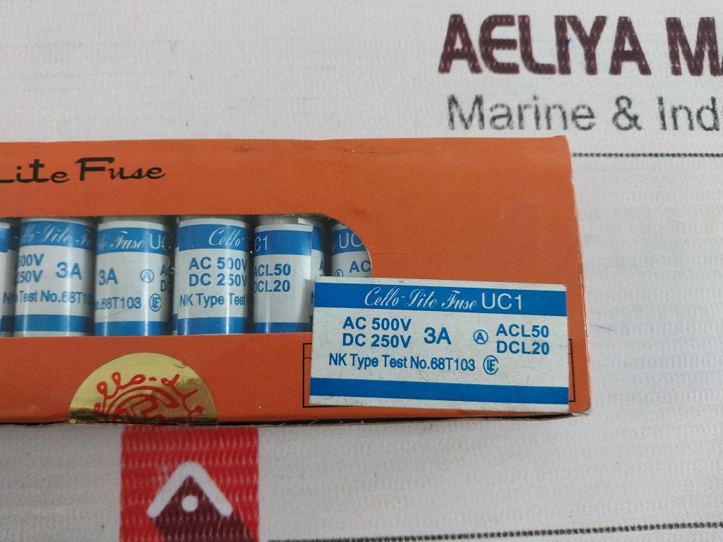 Cello-lite Fuse Uc1 3A Ac 500V Dc 250V – Aeliya Marine Tech