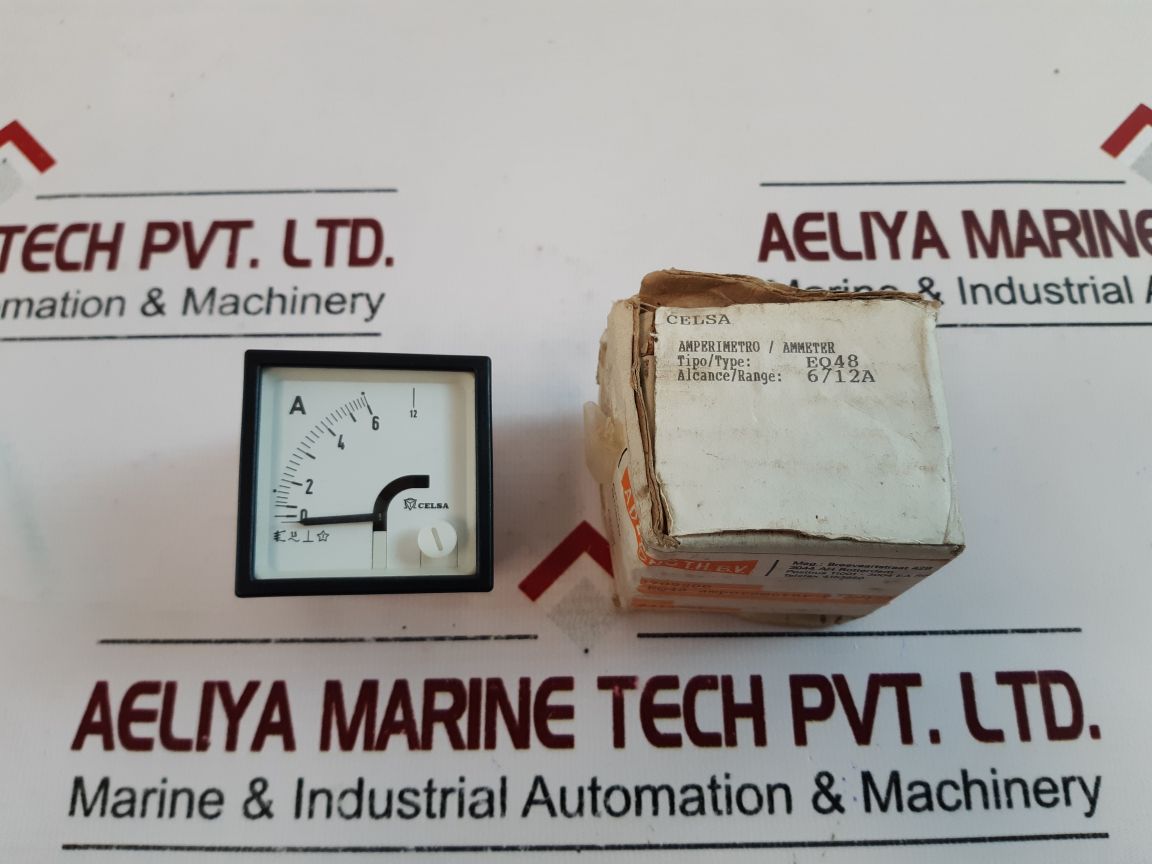Celsa Eq48 Ammeter – Aeliya Marine Tech
