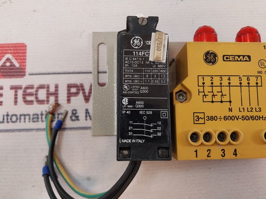 Cema 105Dtl500 Power Supply Signaling Unit With Limit Switch 114Fct03 ...