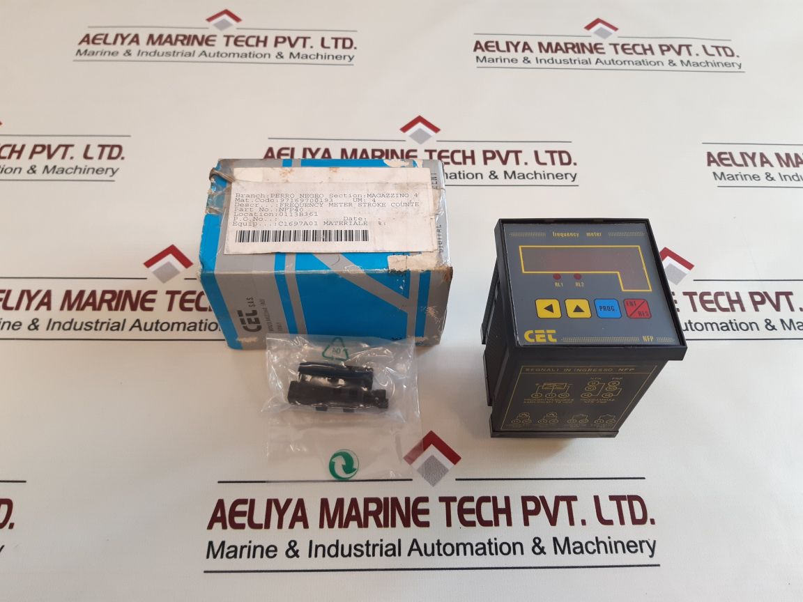 Cet Nfp 40 Frequency Meter – Aeliya Marine Tech