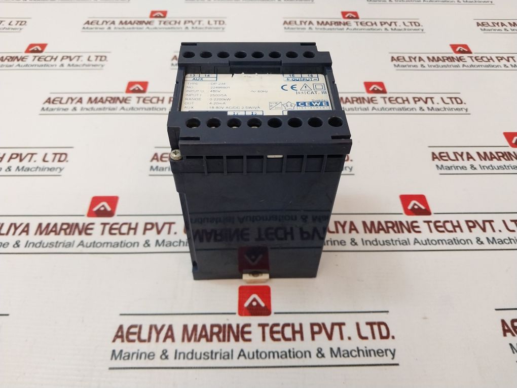 Cewe Instrument Dp 234 Transducer 480V ~60Hz – Aeliya Marine Tech