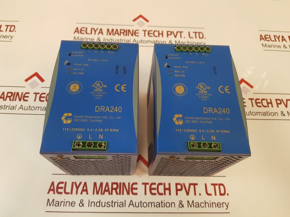 Chinfa Electronics Dra240-24A Power Supply – Aeliya Marine Tech®
