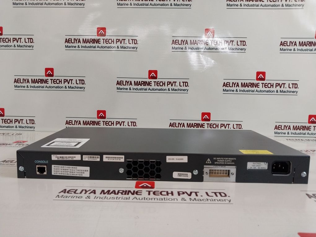 Set Cisco Catalyst 2960 Plus Series Ws-c2960+24Tc-1 Switch 100-240V ...