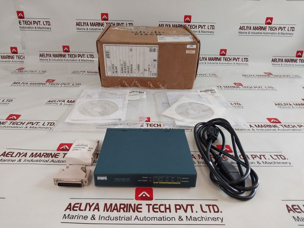 Cisco Systems Pix 501 Firewall With Connector – Aeliya Marine Tech