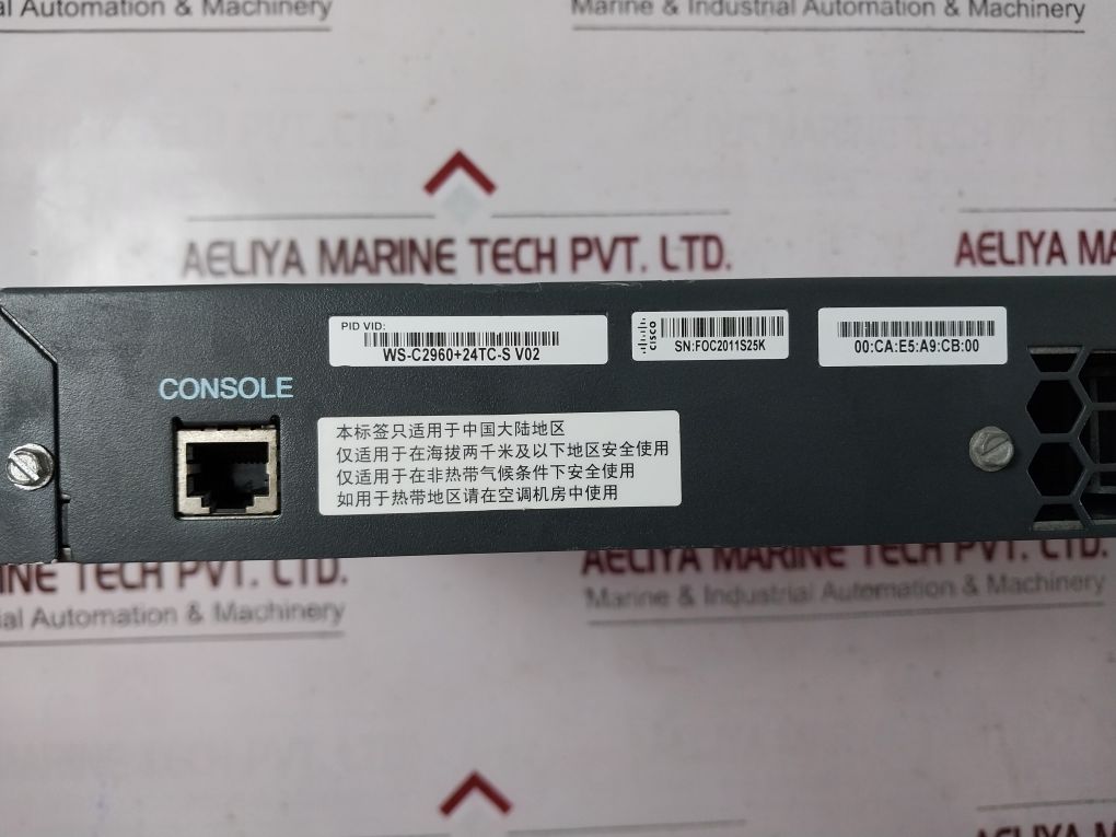Cisco Ws-c2960+24Tc-s Ethernet Network Switch Catalyst 2960 Plus Series ...