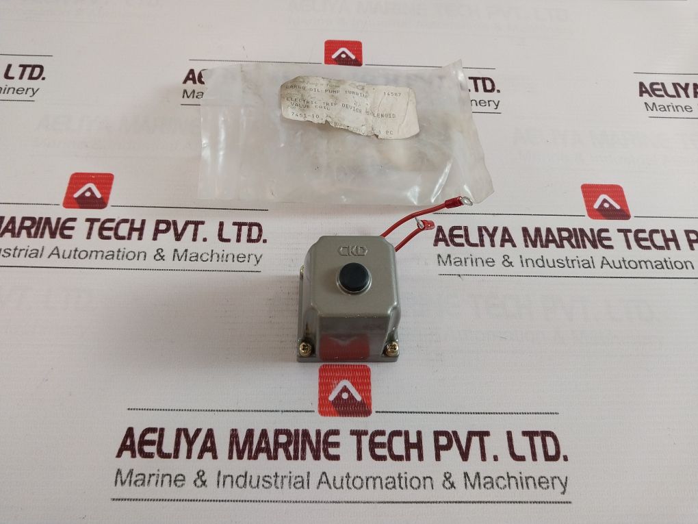 CKD 7451-10 Solenoid Valve Coil | 220V Electric Trip Device. – Aeliya ...