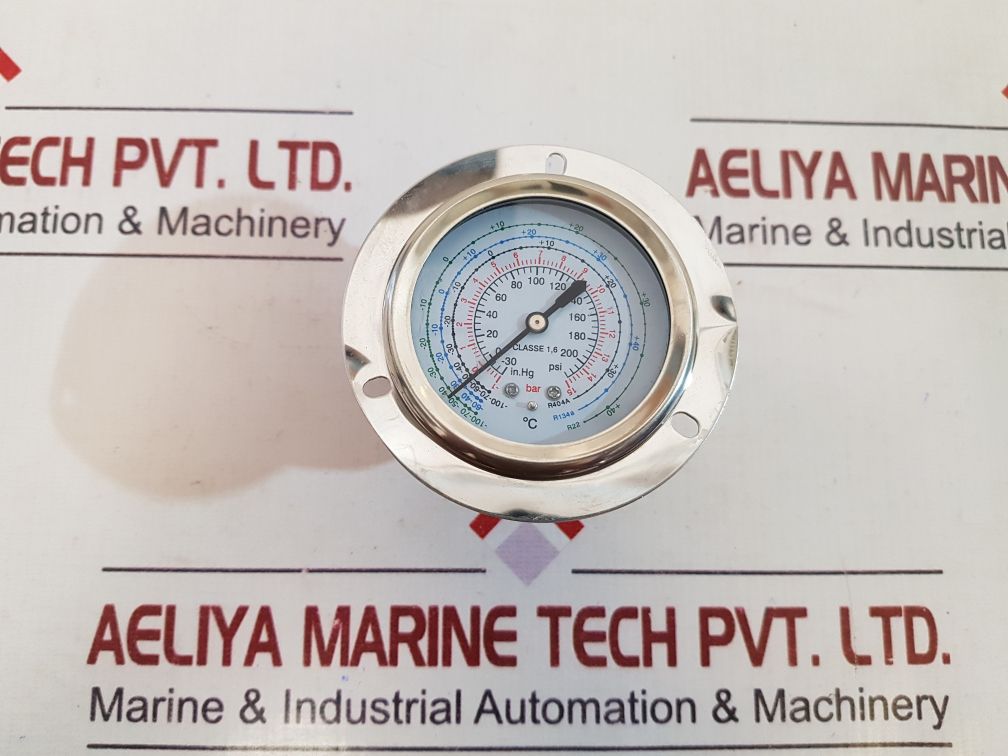 Class 1.6 In.Hg -30 To 200 Psi Pressure Gauge – Aeliya Marine Tech