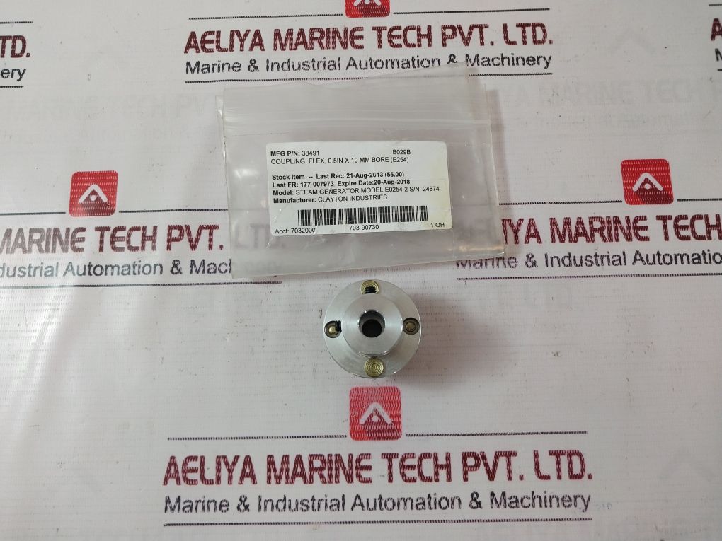 Clayton 38491 Flex Coupling Aeliya Marine Tech