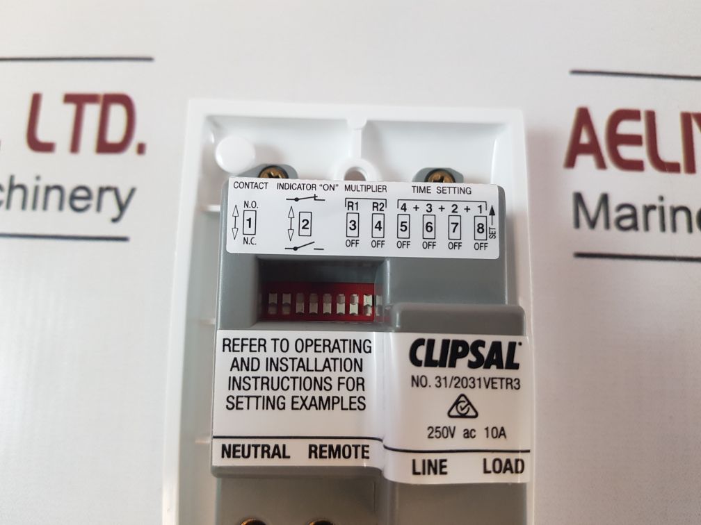 Clipsal 31Vetr3 Time Delay Switch 0-15 Hours, 250V Ac 10A – Aeliya ...