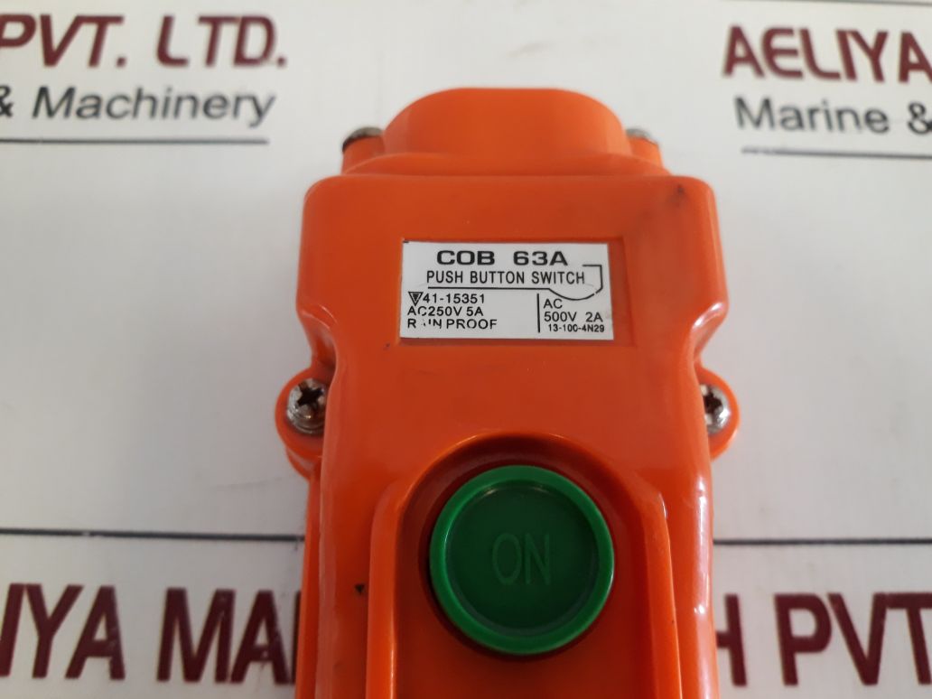 Cob 63A Push Button Switch – Aeliya Marine Tech