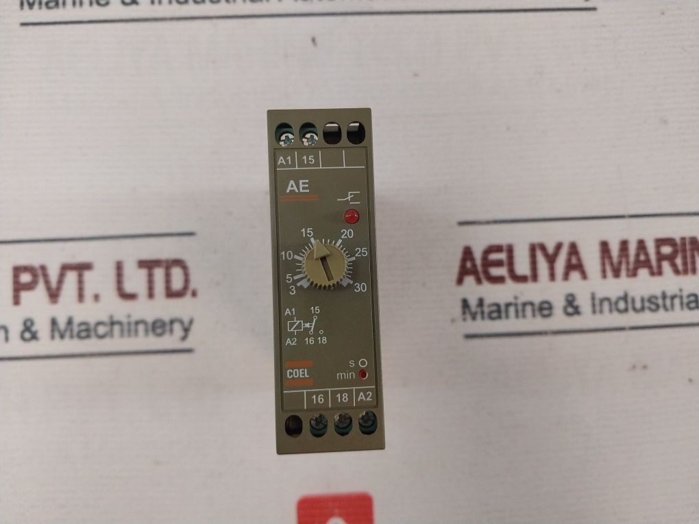 Coel Ae 30 Min 220Vca Timer Relay – Aeliya Marine Tech®