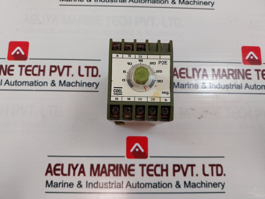 Coel P2E Timer Relay 0-30 Sec – Aeliya Marine Tech®