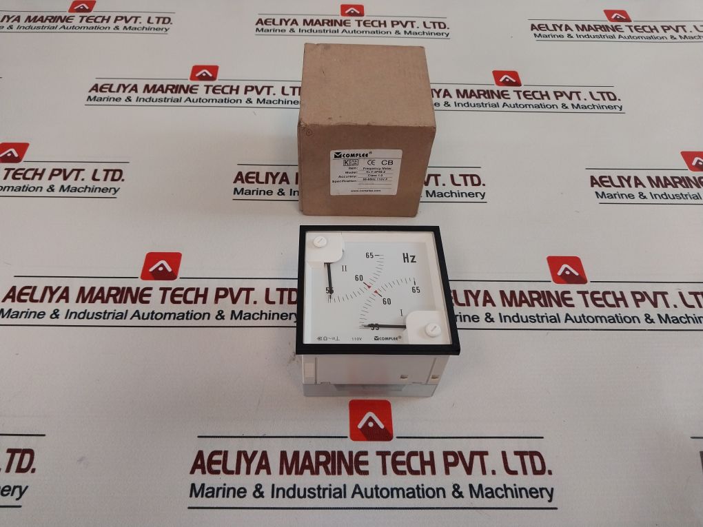 Complee Kly-2F96-2 Frequency Meter 600V 55-65 Hz – Aeliya Marine Tech