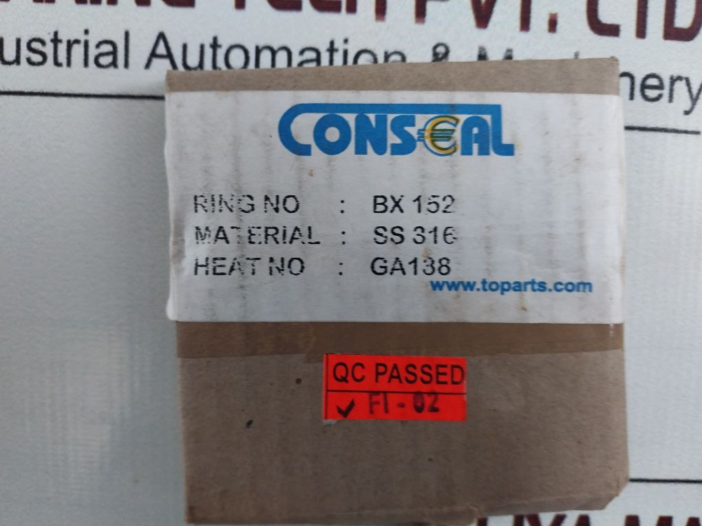 Conseal Api 6A-0348 Gasket Ring Bx 152 – Aeliya Marine Tech