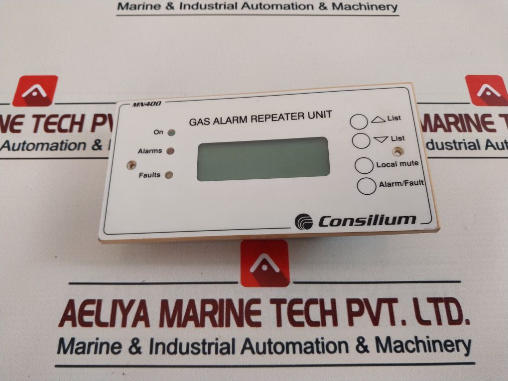 Consilium Mn400 Gas Alarm Repeater Unit – Aeliya Marine Tech