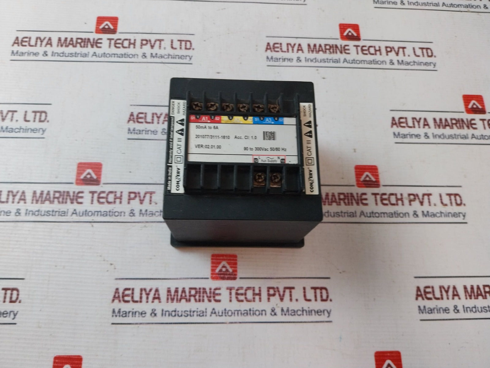 Conzerv Dm3110 Three Phase Ammeter 90 To 300Vac 50/60Hz – Aeliya Marine ...